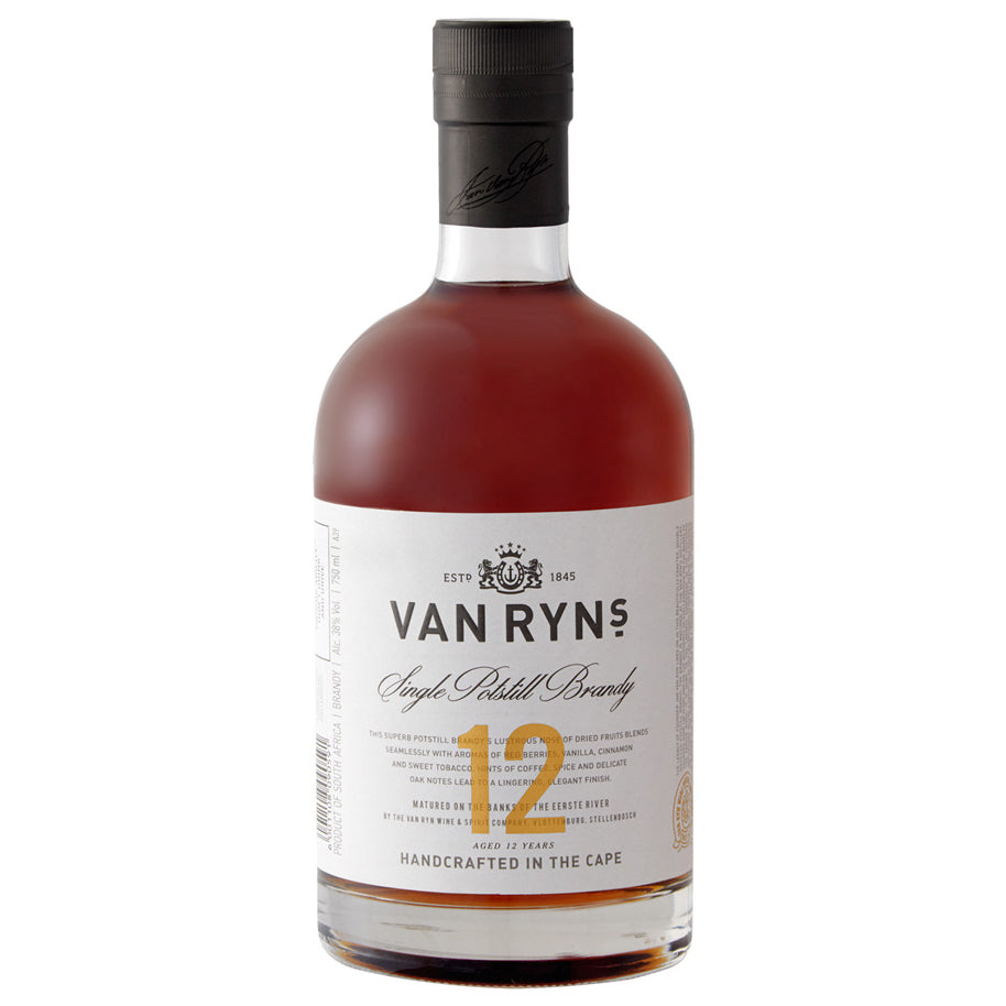 Van Ryns 12 Year Potstill Brandy | World's most awarder brandy! – 30 ...